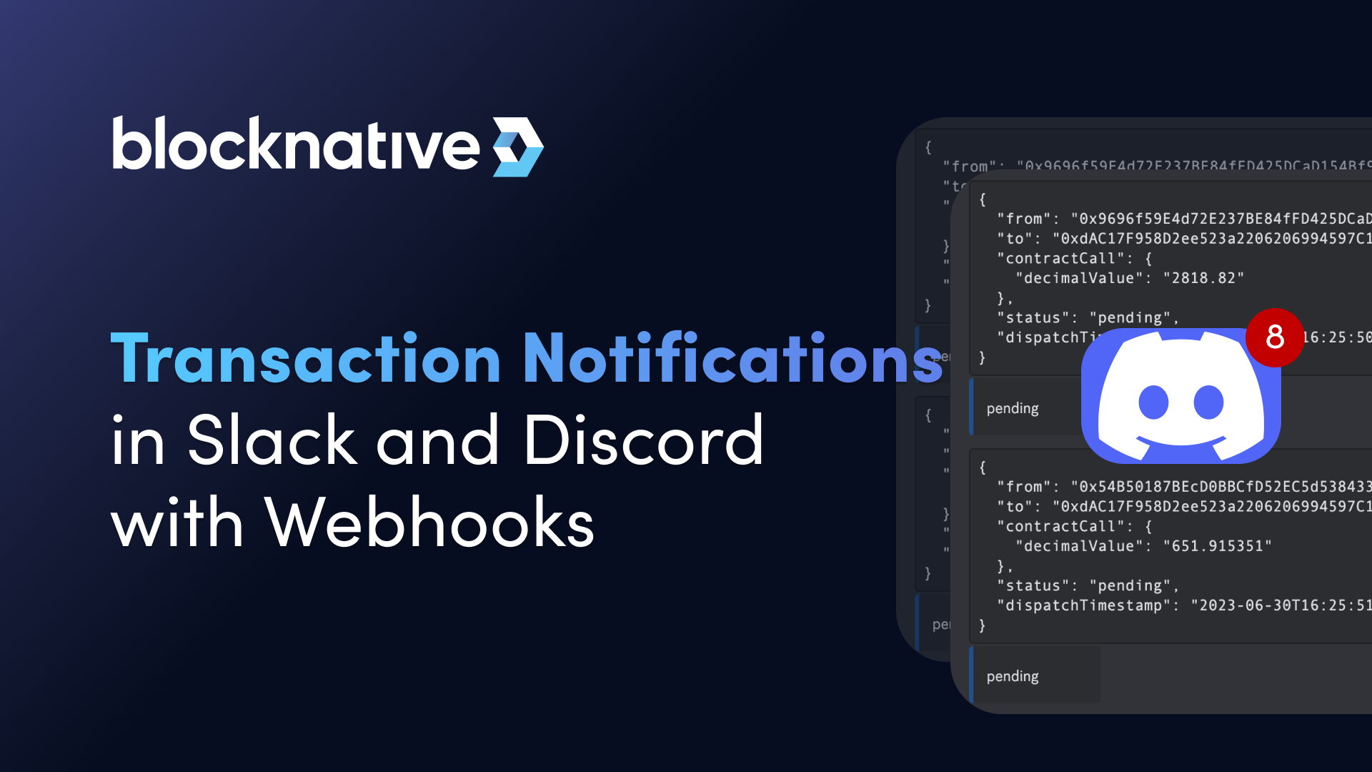 How to Get Ethereum Transaction Notifications in Slack and Discord with Webhooks
